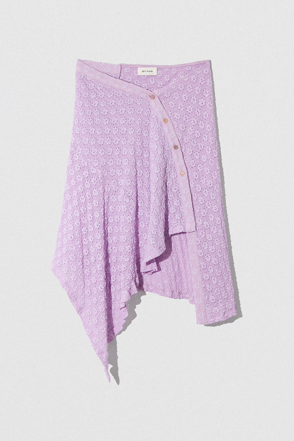 Rubi Skirt Lilac Floral Lace – BY FAR